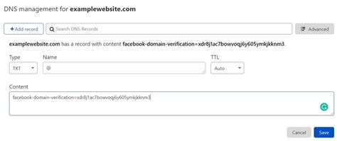Verify Domain On Facebook Business Manager 2021