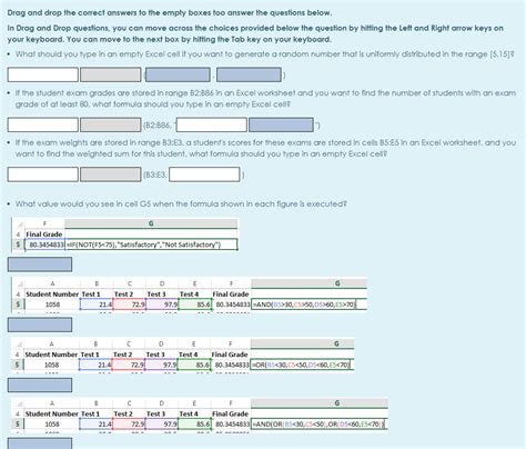 Solved Drag And Drop The Correct Answers To The Empty Boxes