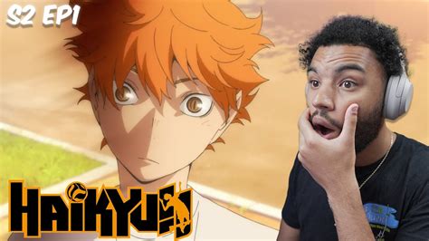 Hinata Meets Ushiwaka Haikyuu Season 2 Episode 1 Reaction Youtube