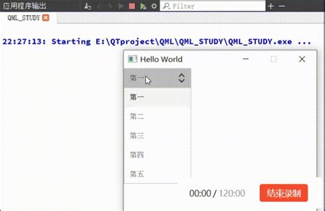 Qml Combobox部件的使用qml下拉框 Csdn博客