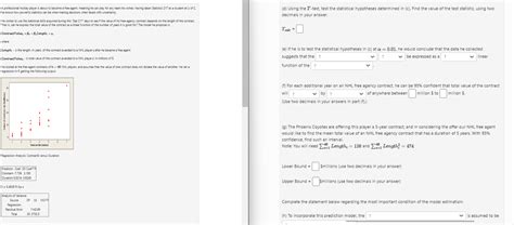 D Using The T Test Test The Statistical Chegg