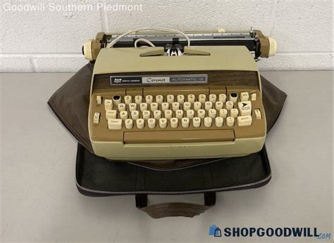 Smith Corona Coronet Automatic 12 Typewriter In Case