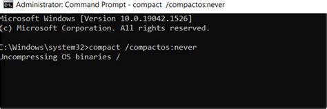 How To Activate Compact Os Feature In Windows Techno Dossier