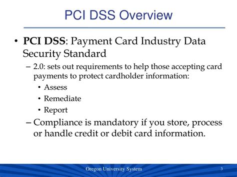 Ppt Payment Card Industry Data Security Standards Powerpoint