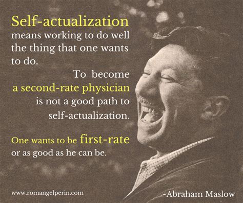 Self Actualisation Quotes Quote About Life Only To The Extent That