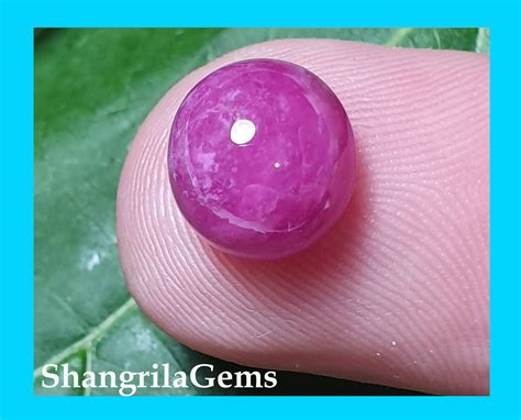 9 2mm 5 6ct Round Ruby Cabochon Mozambique Unheated 9 2 By Etsy