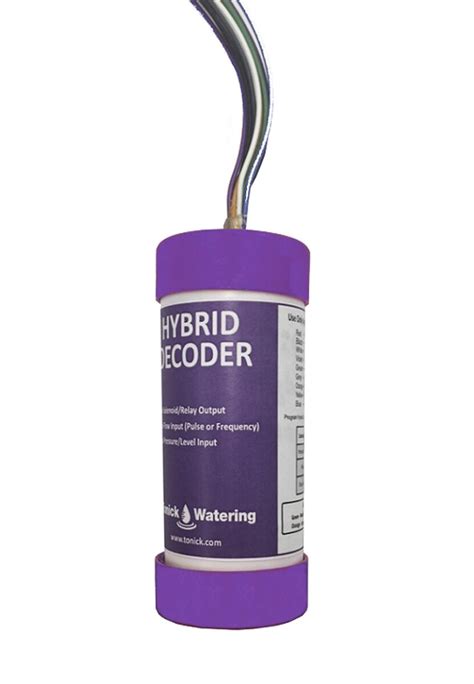 Combination Decoder And Sender Twl Irrigation