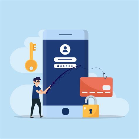 Cyber Crime Vector Concept Of Phishing Scam Hacker Attack And Web Security 11123988 Vector