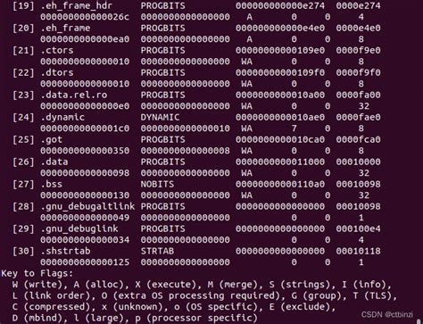Linux（类unix）系统可执行程序elf文件格式详解linux Elf Csdn博客
