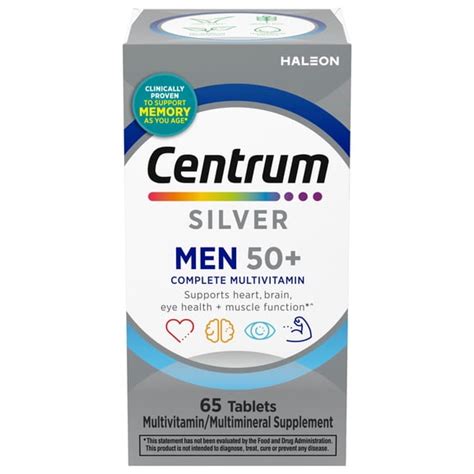 Free Shipping Centrum Silver Adults 50 Plus Multivitamin With Vitamin