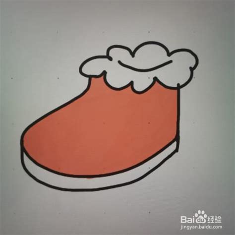 加绒老爹鞋的简笔画 简笔画图片大全 普车都