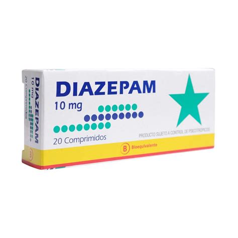 Diazepam 10 Mg 20 Comprimidos
