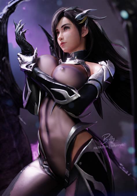 Post Billyhhyb Blender Final Fantasy Series Final Fantasy VII Tifa Lockhart