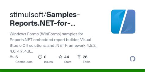 github stimulsoft samples reports for winforms windows forms winforms samples for