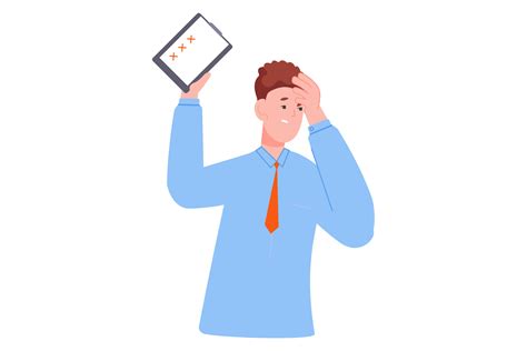 Failing Tasks Concept Man Hold Checklis Graphic By Smartstartstocker · Creative Fabrica