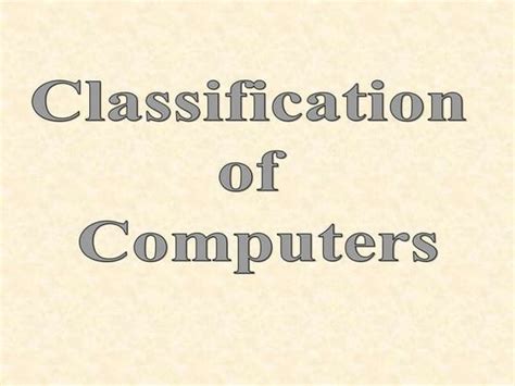 Introduction To Computer Ppt