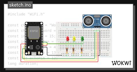 Wokwi Online ESP32 STM32 Arduino Simulator