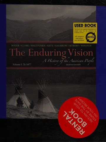 The Enduring Vision A History Of The American People Free Download