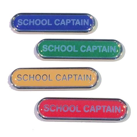 School Captain Bar Badge