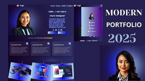 Responsive Animated Complete Portfolio Website In Html And Css