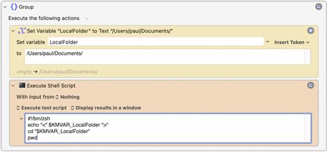 Trying To Pass Variable To Shell Script Questions And Suggestions Keyboard Maestro Discourse