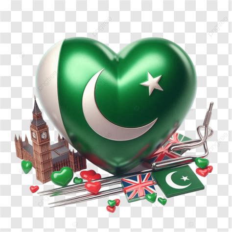 하트 모양의 파키스탄 하트 모양의 파키스탄 국기 영국 국기와 다양한 상징 파키스탄 국기 심장 모양 Png 일러스트 및 이미지 에 대한 무료 다운로드 Pngtree