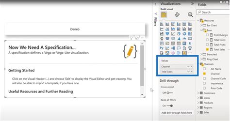make a custom visual for power bi using deneb