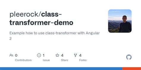 github pleerock class transformer demo example how to use class