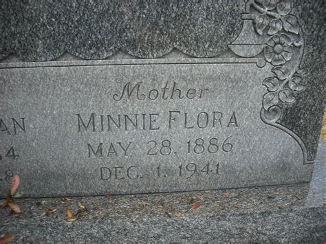 Minnie Flora Greer Bare 1886 1941 Monumento Find A Grave