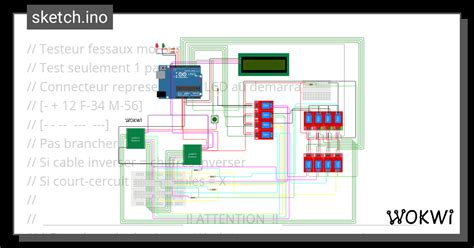 Testmoteurfessaux Wokwi Esp32 Stm32 Arduino Simulator
