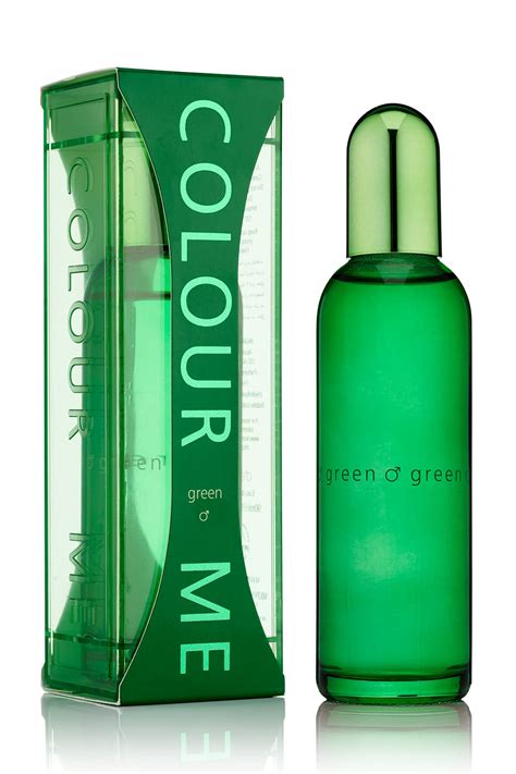 Buy Colour Me Green Fragrance For Men 90ml Eau De Parfum By Milton Lloyd Online At
