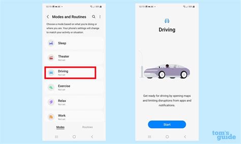 How To Set A Mode On A Samsung Galaxy S23 Tom S Guide