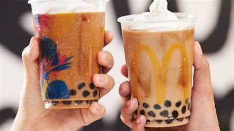 Bikin Ngiler McDonalds Filipina Rilis Milk Tea McFloat Dengan Toping Boba