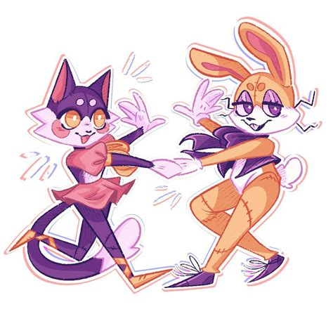 Glitchtrap And My Original Character Bc Why Not Rfivenightsatfreddys