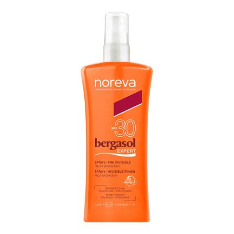 ნორევა Bergasol Spf30 სახისა და ტანის სპრეი 125მლ ავერსი