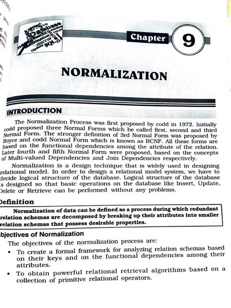 Normalization Updatesl Pdf Relational Database Computing
