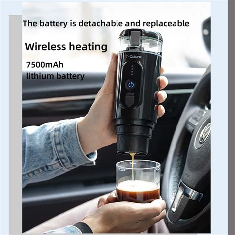 170ml 무선 전기 커피 머신 Usb 충전식 야외 여행용 자동차 가정용 휴대용 전자동 커피 메이커 1200mah 핸드폰닷컴