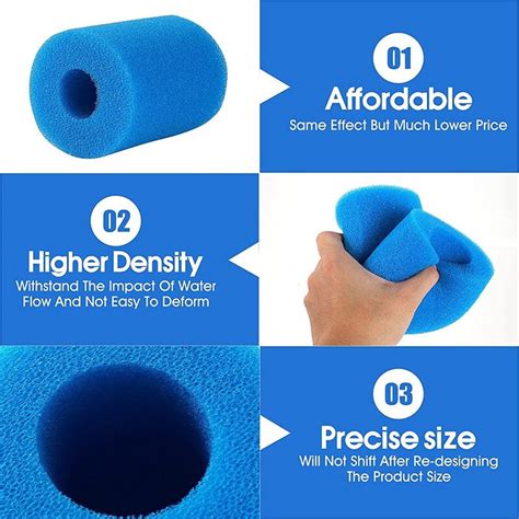 Badu Bg 4 опаковки тип I филтърна гъба за басейн за помпа за басейни Bestway Intex филтър за