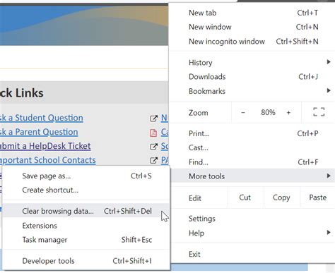 How Do I Clear My Internet Browser Cache PALCS HelpDesk