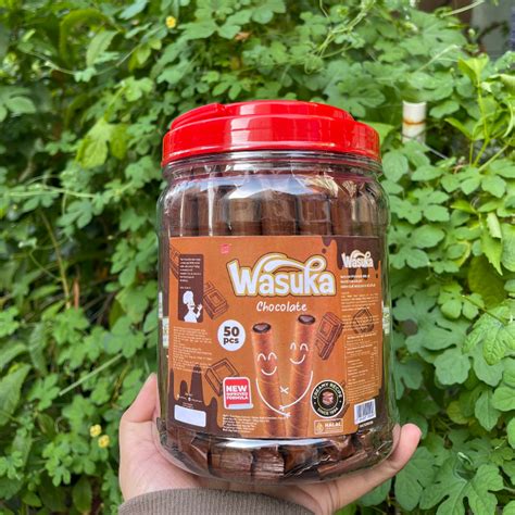 Bánh Quế Wasuka Premium Rolled Wafer Vị Chocolate Phô Mai Hủ 50 Cây X 9g Shopee Việt Nam