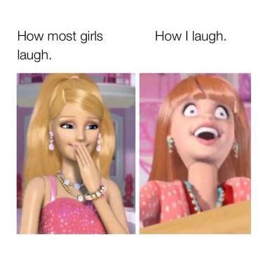 Funny Relatable Memes Barbie Memes Barbie Jokes Barbie Funny Real