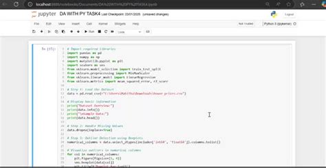 Dataanalysis Python Internship Learning Task4completed Mainflow