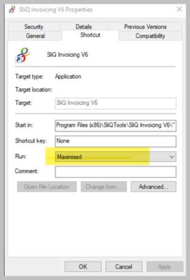 How To Always Run A Windows Program Maximized In Full ScreenSliQTools Software Development Blog