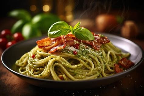 Premium Ai Image Italian Genovese Pesto