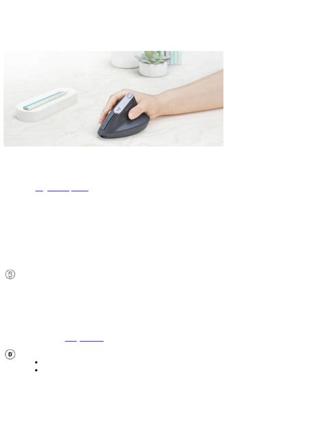 Logitech Mx Vertical User Manual English 5 Pages