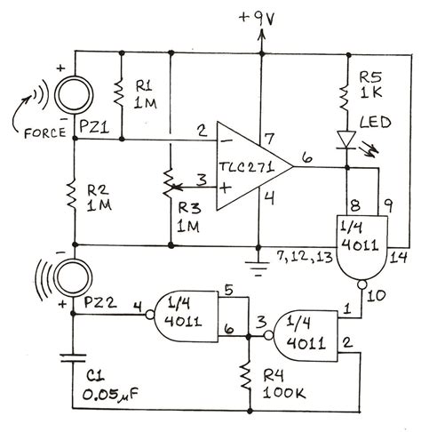 Make Your Own Precise Vibration Sensors Make Electronic Circuit