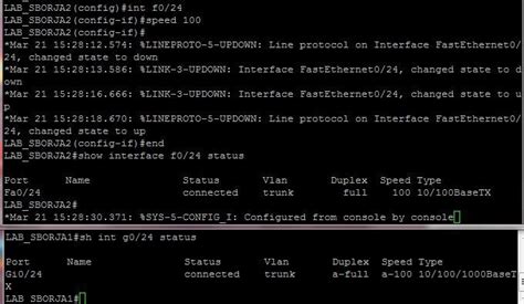 Interface Is Down With Duplex Mismatch
