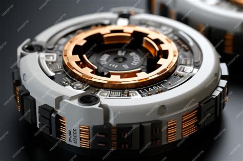 Premium Photo Sip Socket Connector On Black Background