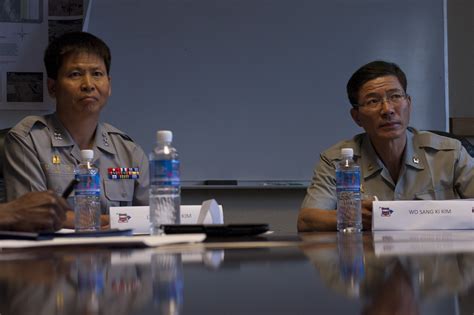 top korean army officer tours geospatial commands article the united states army