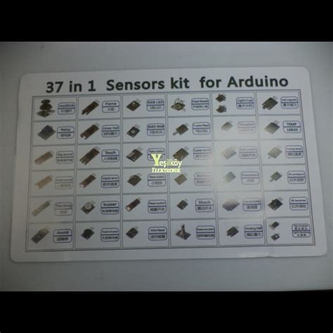 Arduino Sensör Seti 37parça